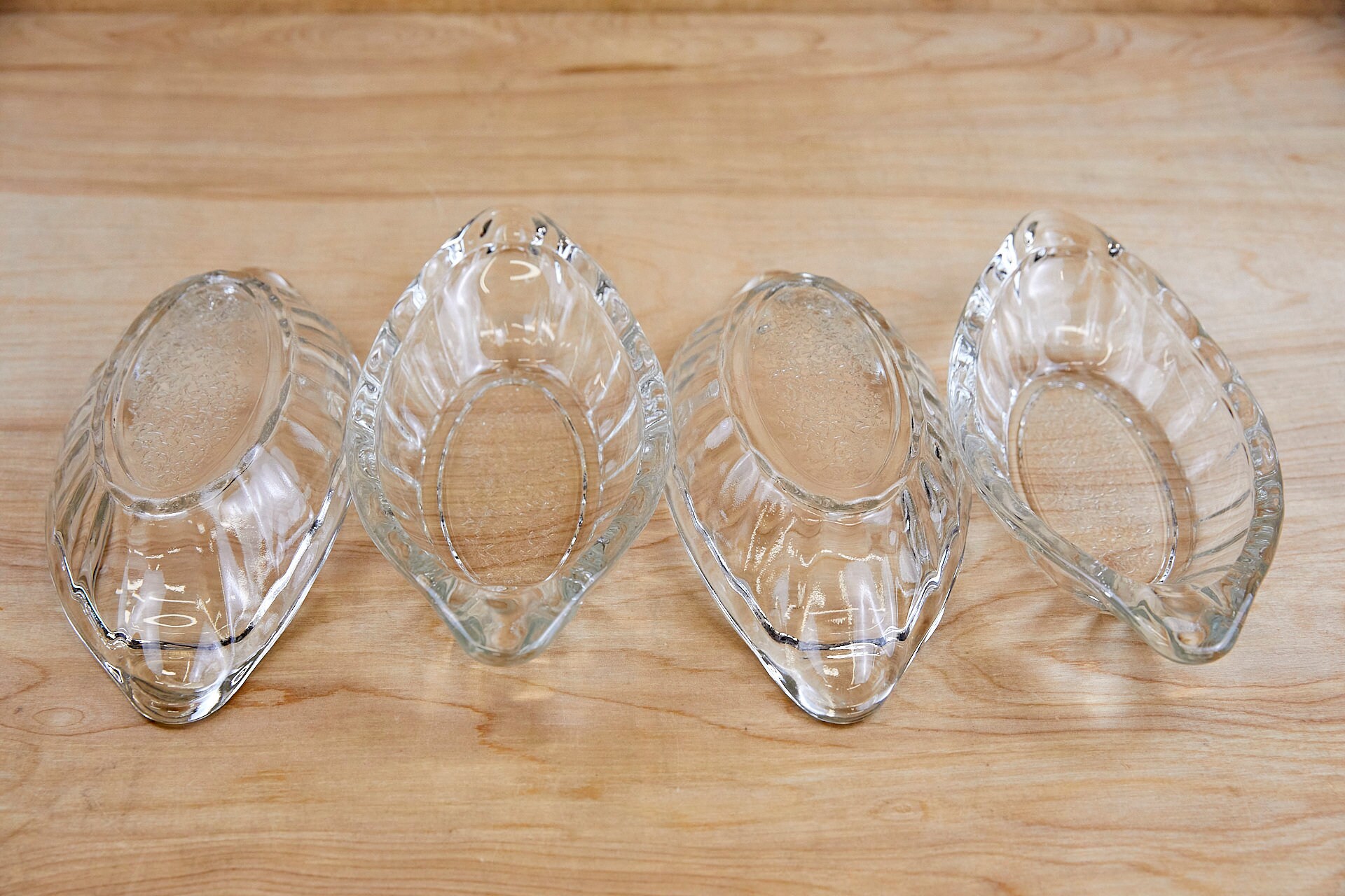 Vintage Banana Split Glass, Ice Cream Bowls, Libbey Sundae Bowls, Heavy ...