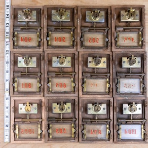 Post Box Doors, Vintage Postal Door, Brass Tone Metal Door, Doors With ...