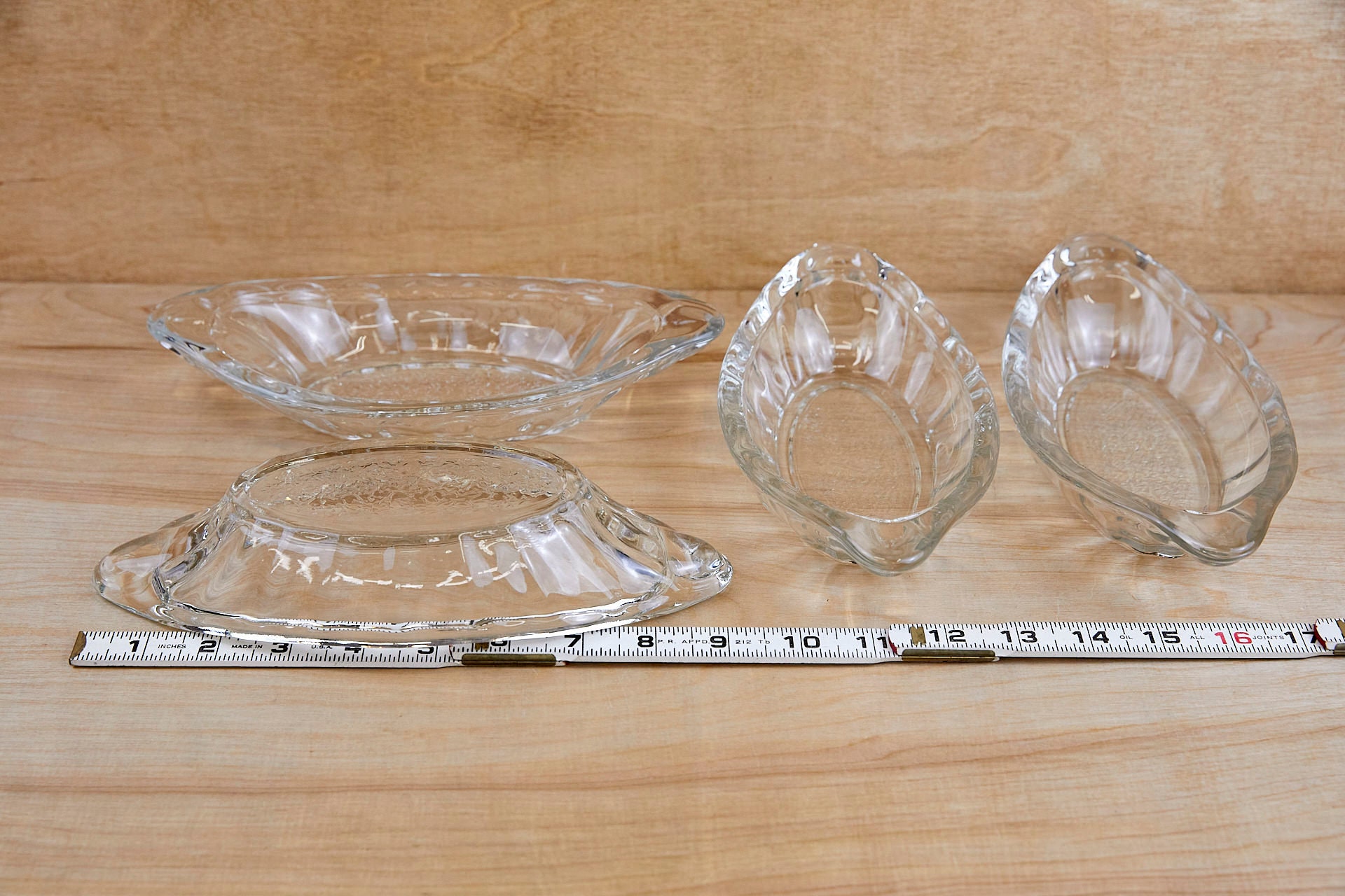 Vintage Banana Split Glass, Ice Cream Bowls, Libbey Sundae Bowls, Heavy ...