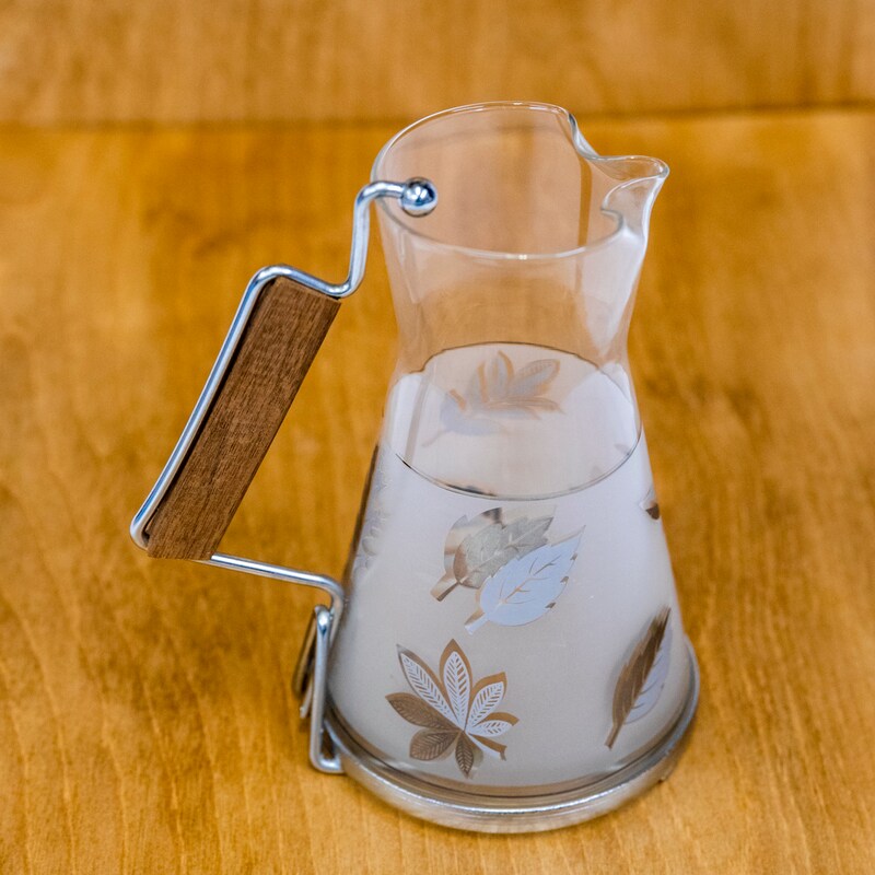 Wood Handle Pitcher - Etsy