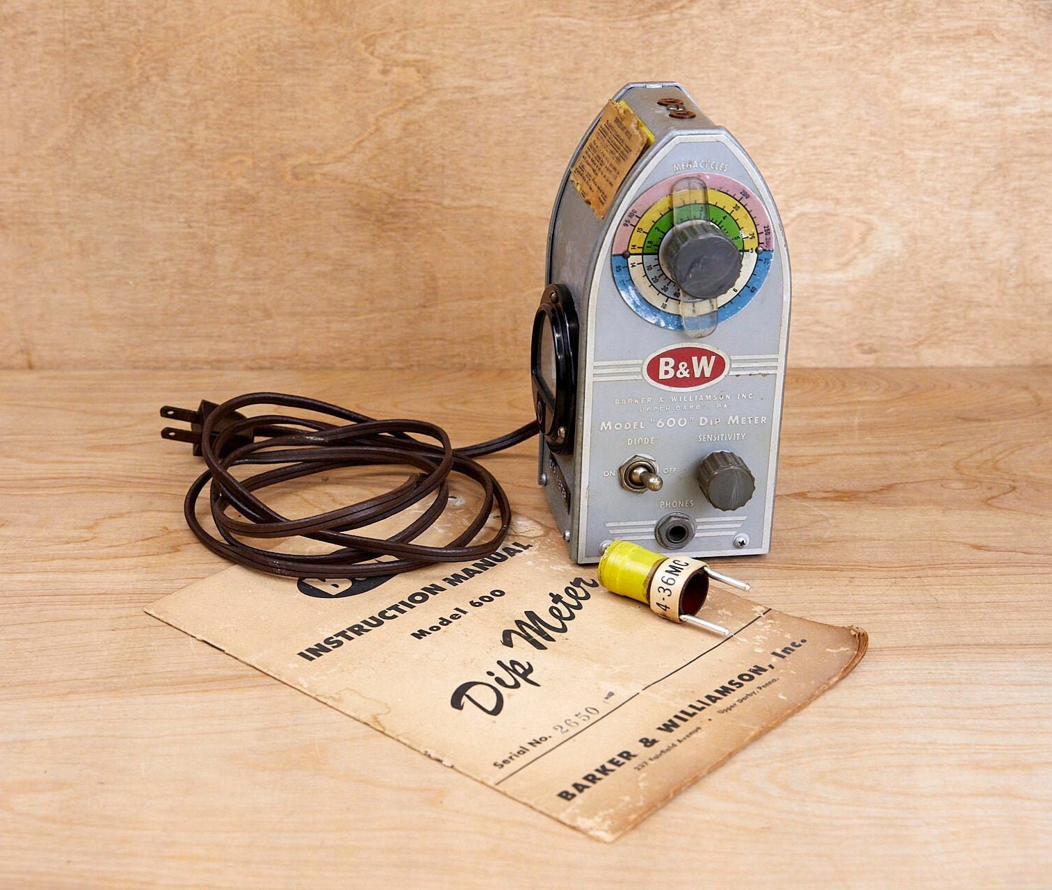 Vintage Electronic Gear, Ham Radio Gear, 1970s Radio Dip Meter ...