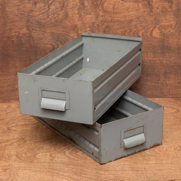 Metal Drawers - Etsy