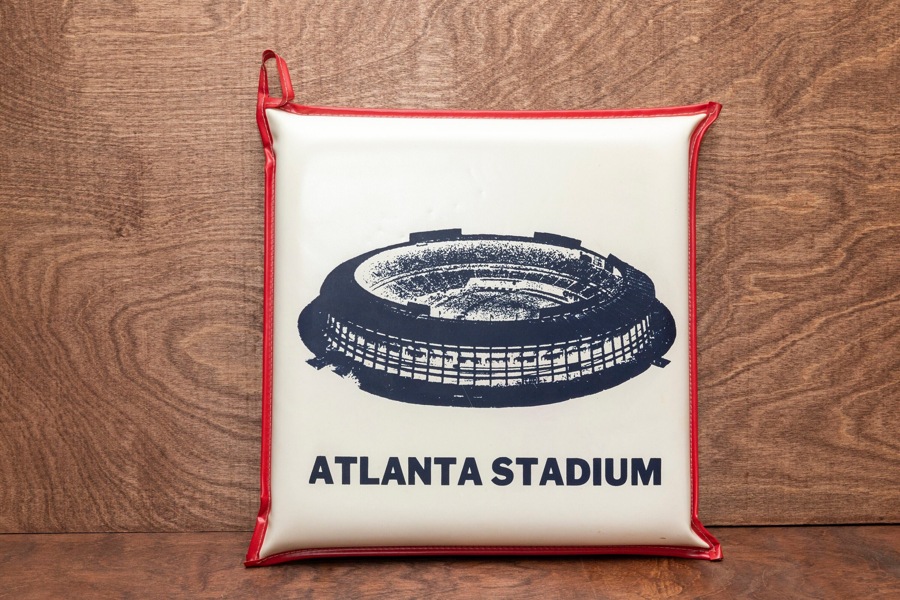 Vintage Sports Memorabilia, Stadium Cushionatlanta Fulton County ...