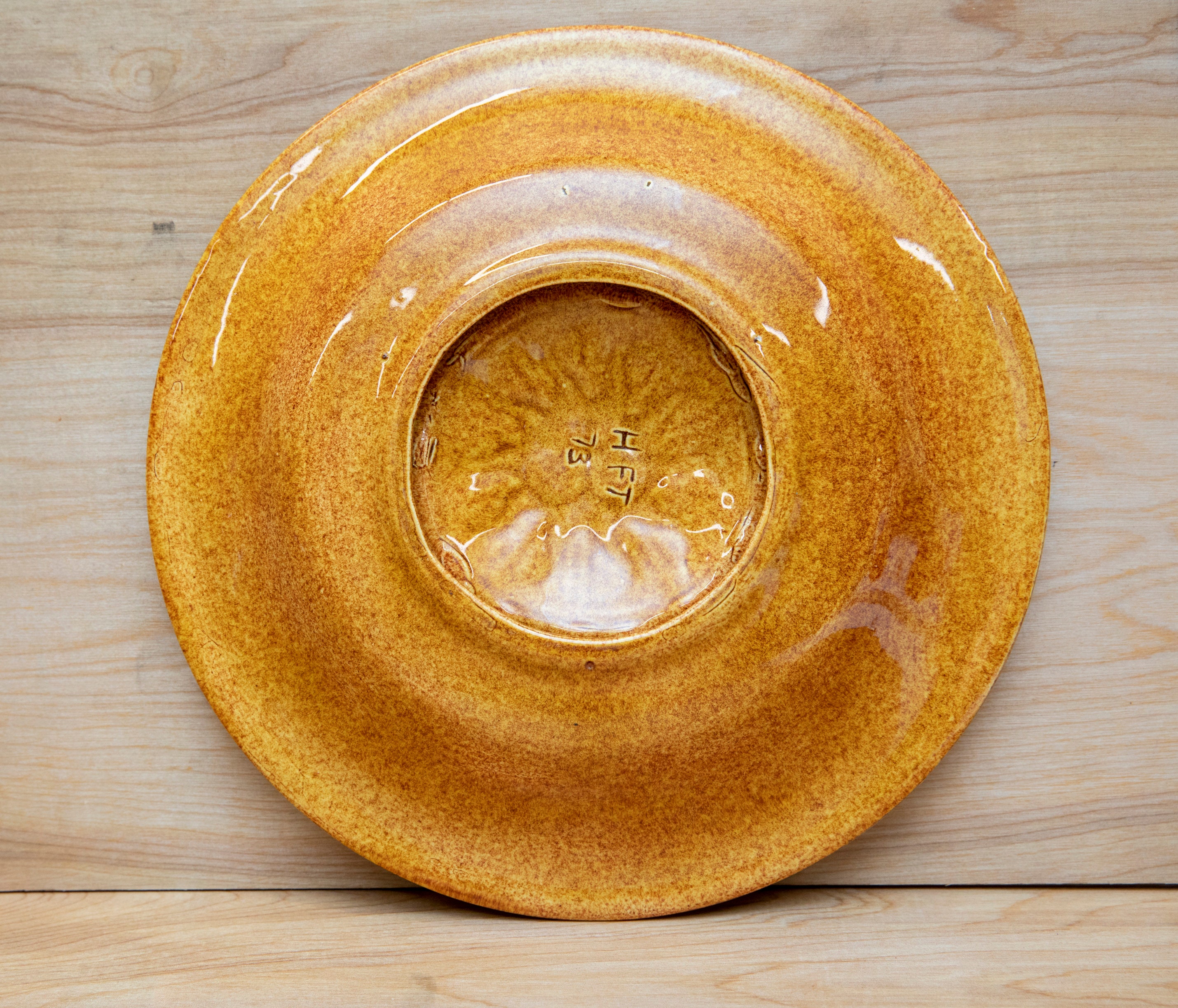 Vintage Ceramic Zodiac Plate Vintage Orange Glazed Zodiac - Etsy