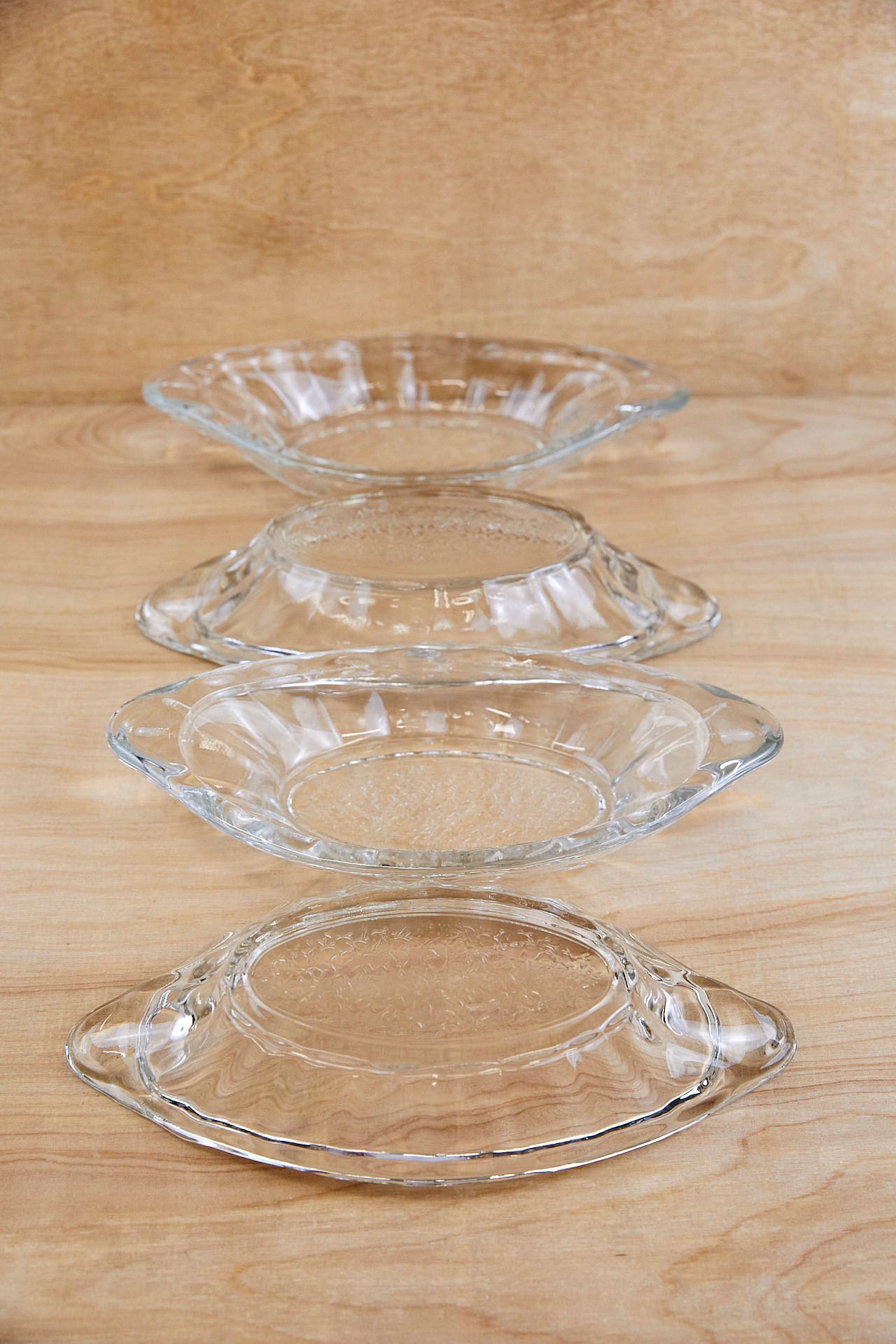 Vintage Banana Split Glass, Ice Cream Bowls, Libbey Sundae Bowls, Heavy ...