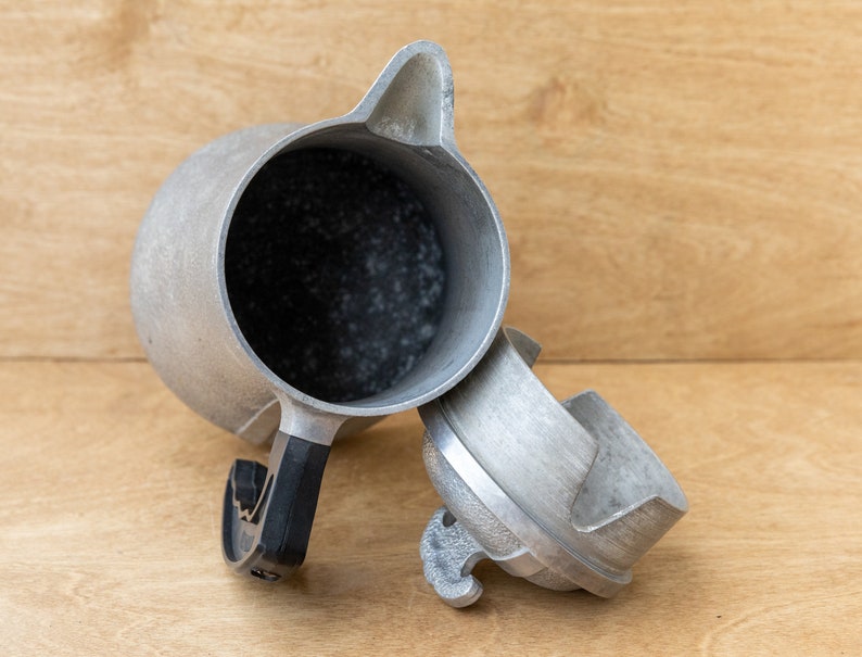 MCM Coffee Pot Metal Pitcher Guardian Service Aluminum - Etsy