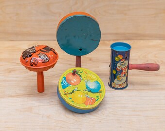 Tin Noise Shakers - Etsy