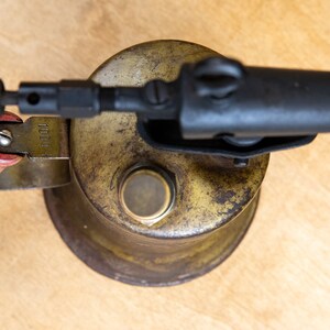 Old Gasoline Torch, C & L Blow Torch, Antique Brass Blow Torch, Clayton ...