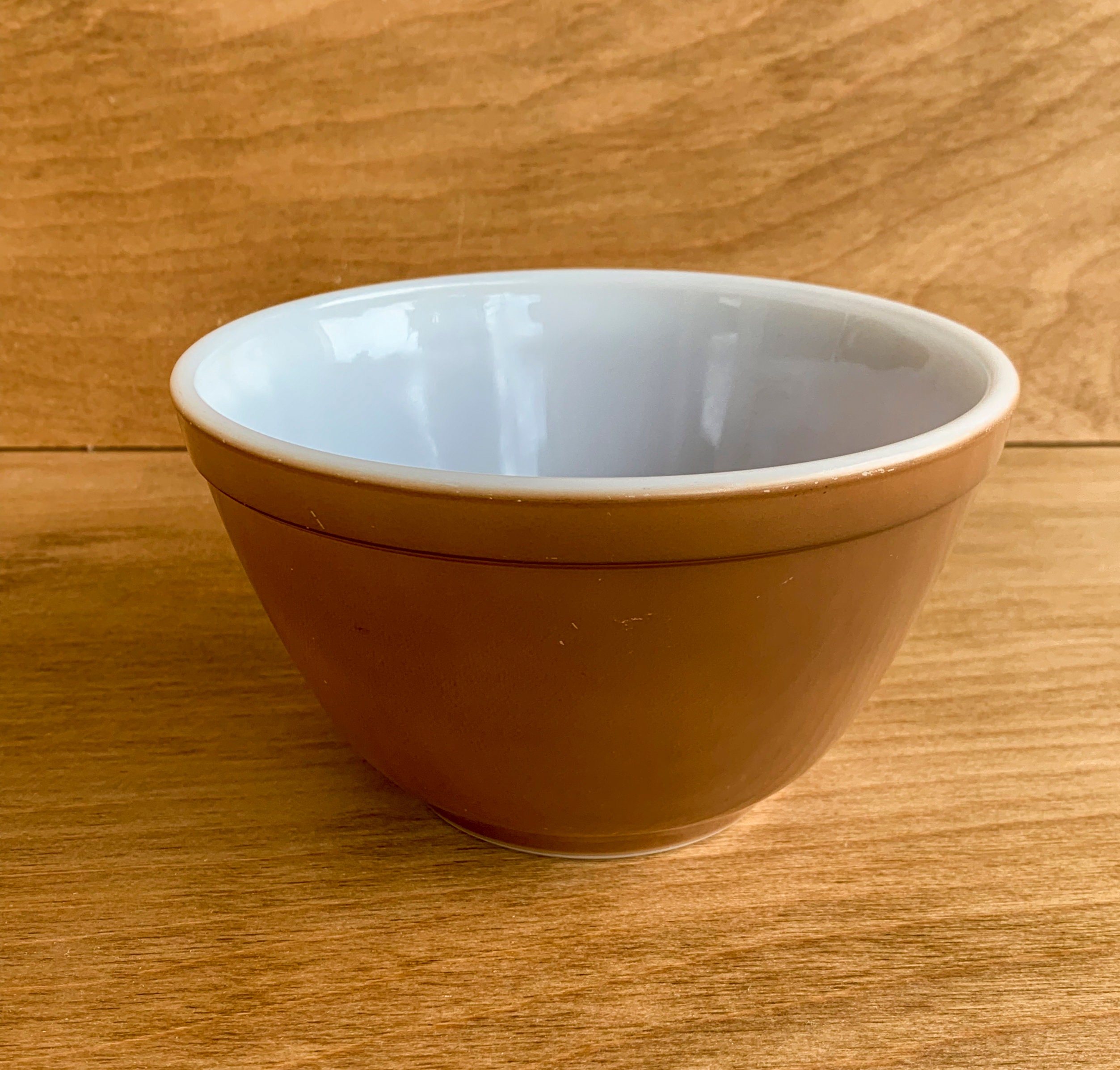 Home & Living PYREX Town & Country Brown #401 Small Mixing Bowl 1 12 ...