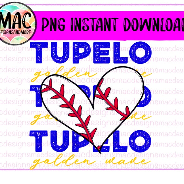 Tupelo Golden Wave Png - Etsy