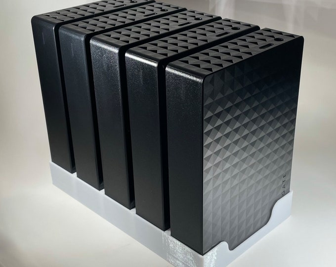 Seagate Expansion Desktop External Hard Drive Rack Holder Case Caddy - Etsy