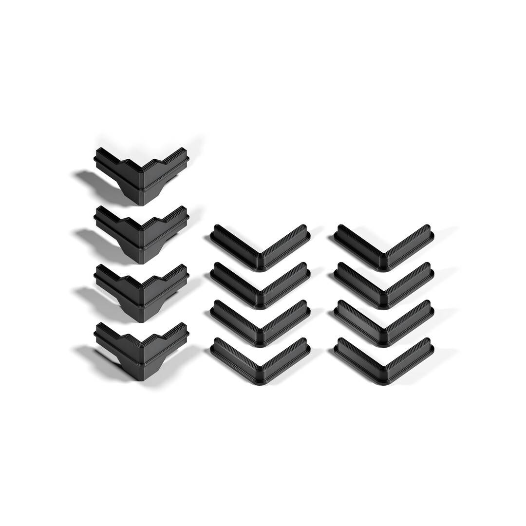 Whalen Post Inserts Feet and Caps for Heavy Duty Shelving Unit ...