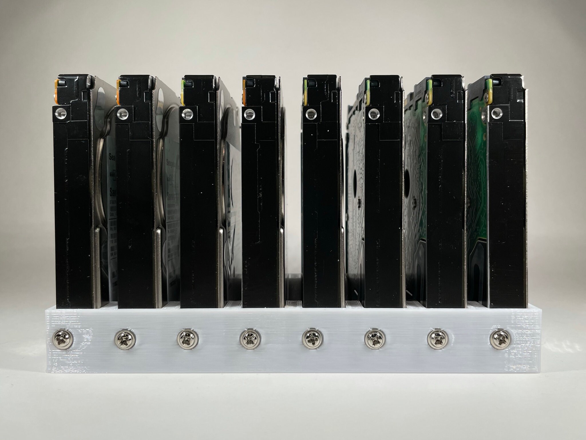 8 Bay 2.5 15mm Hard Drive Rack Holder Cage Case Caddy - Etsy