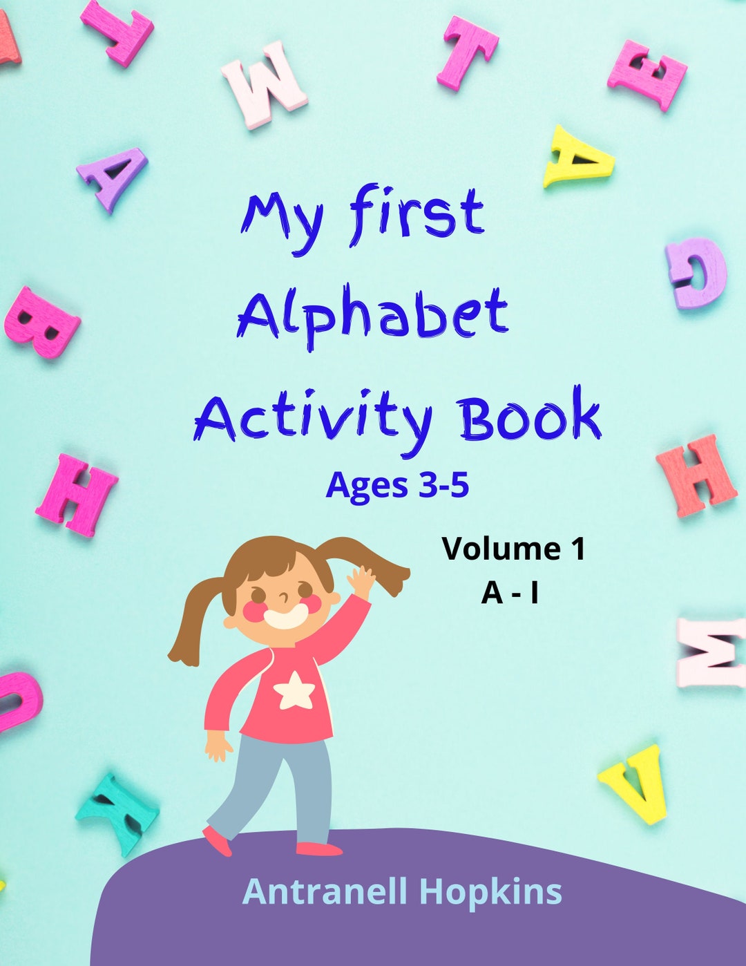 My First Alphabet Activity Book Vol 1 - Etsy
