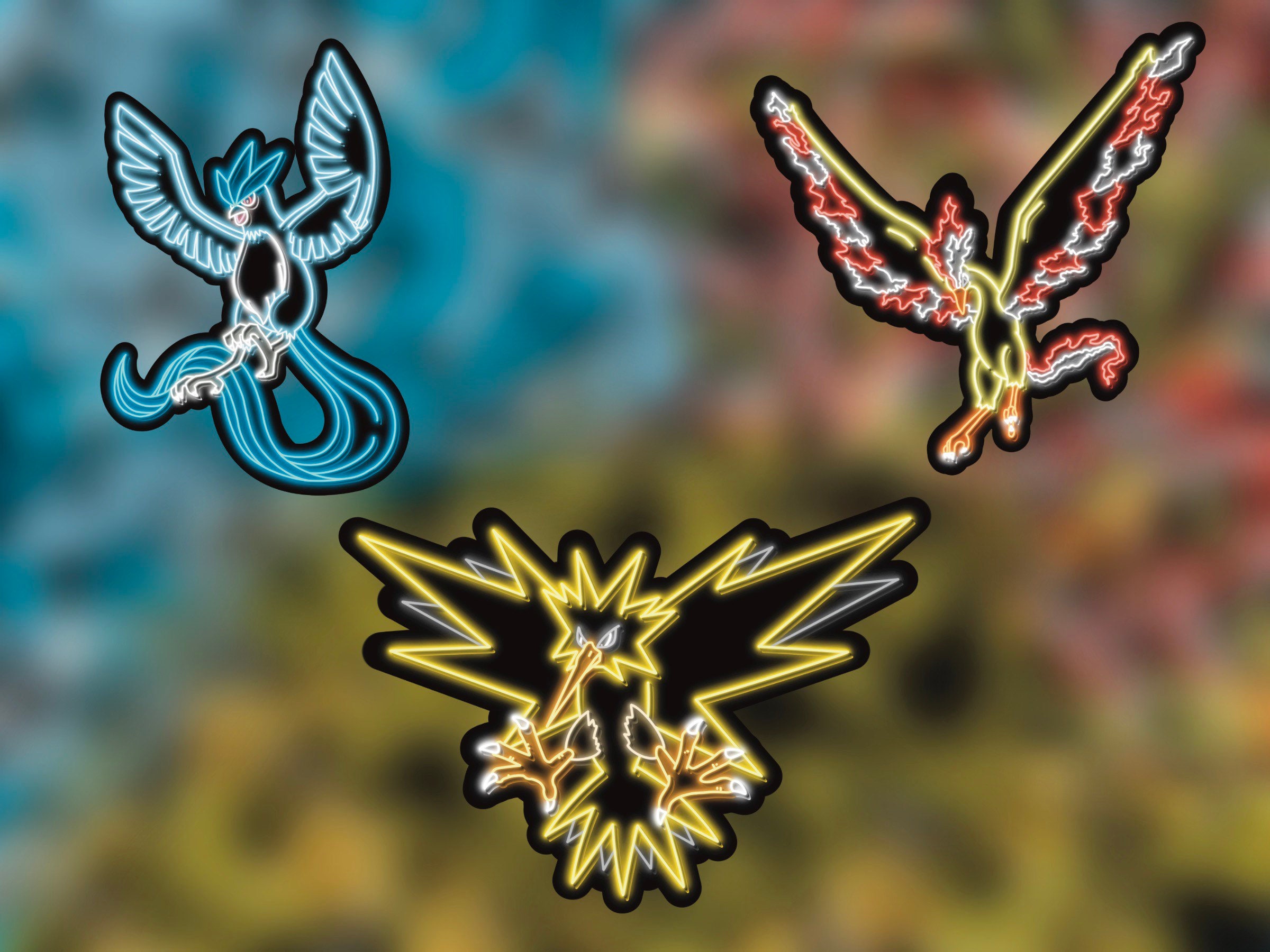 Pokemon Wallpaper Legendary Birds