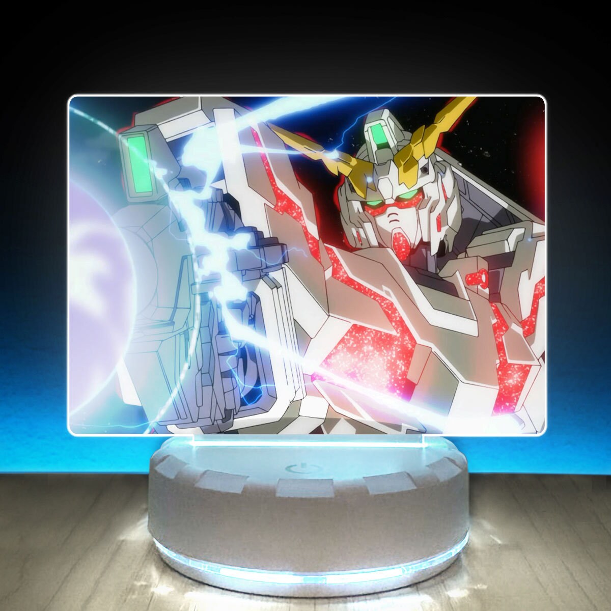 Home & Living Night Lights Lighting Anime Fan Gift Room Decor Gundam ...