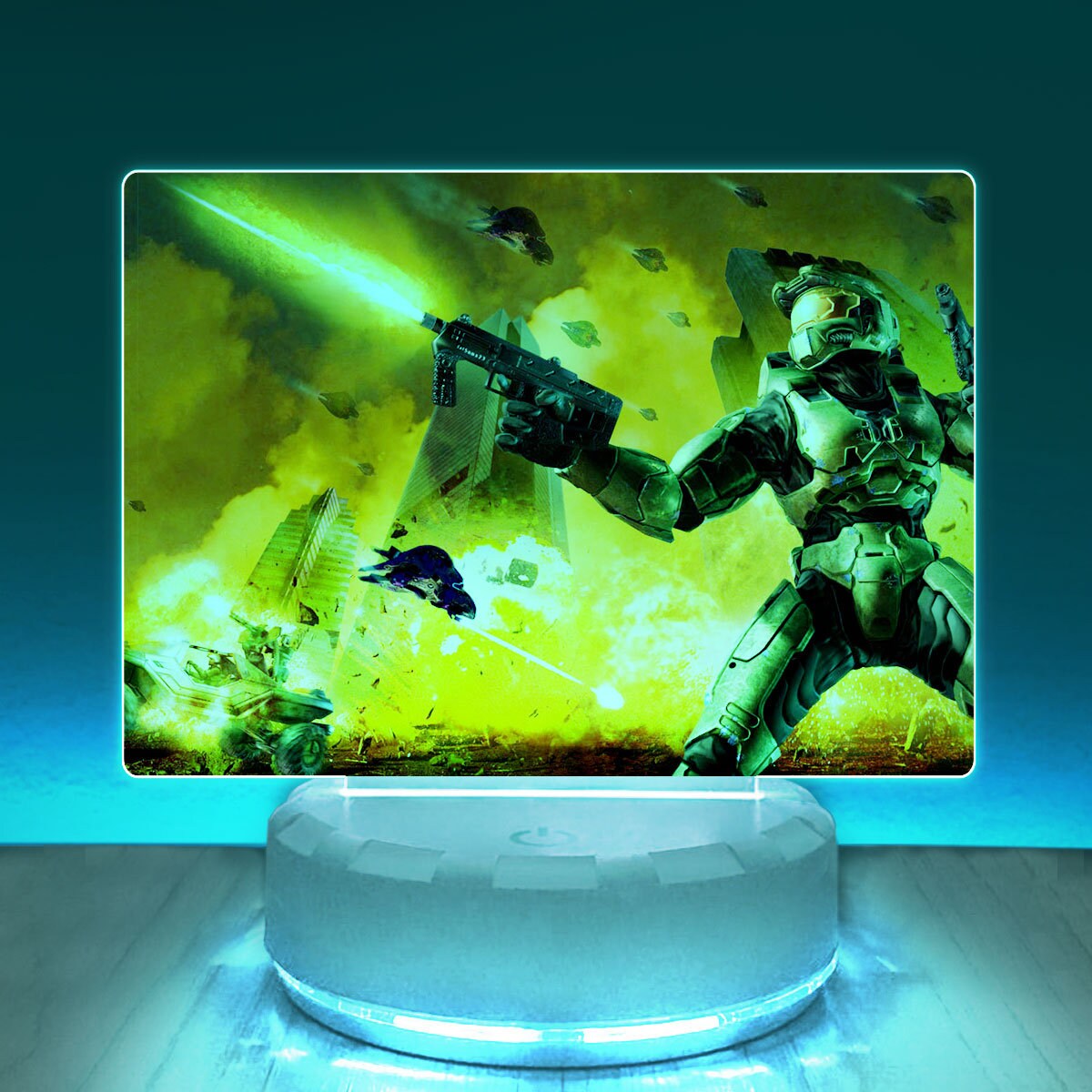 Video Game LED Desk Lamp Gaming Room Decor Brightness | Etsy