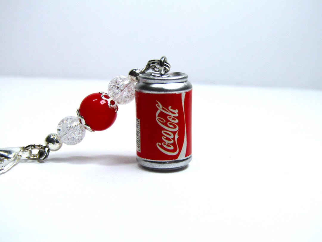 Red Cola Can Charm: Fun Food Purse Accessory - Etsy