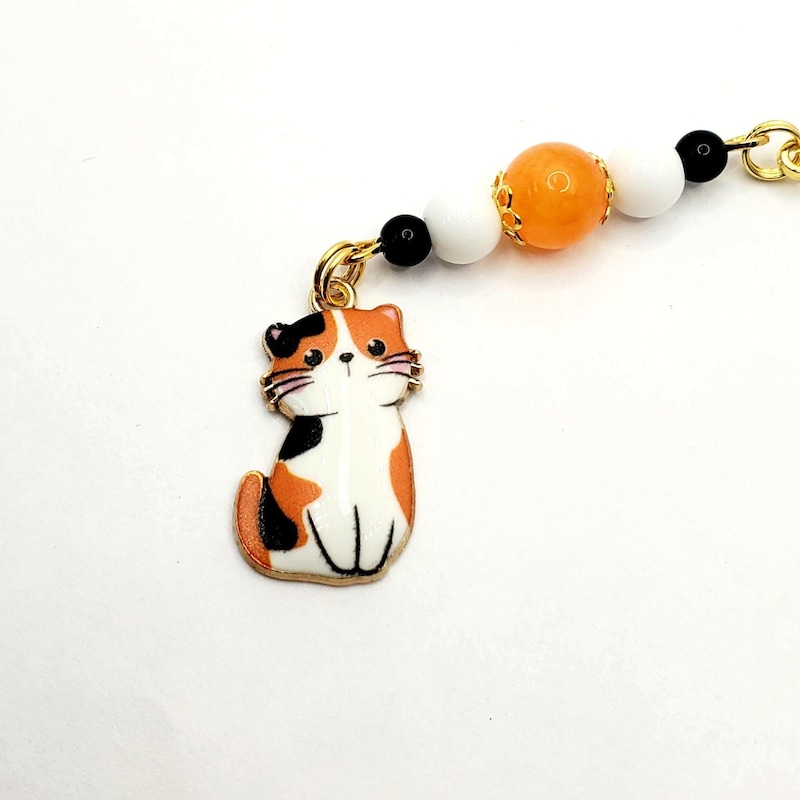 Calico Cat Keychain - Etsy