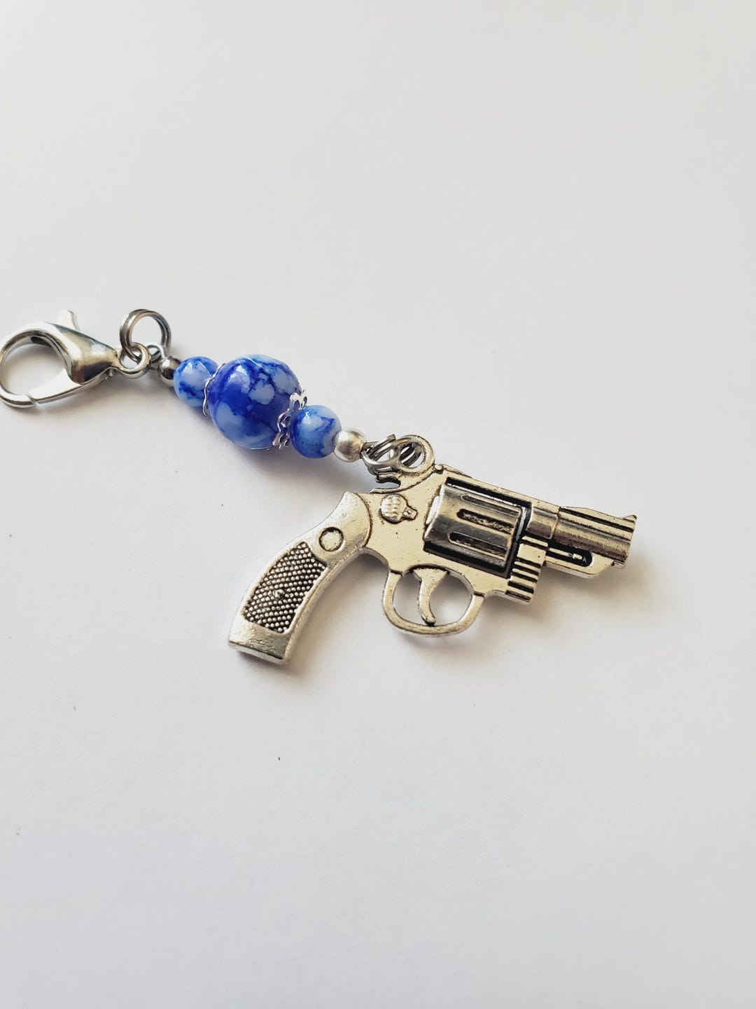 Revolver Gun Charm, Revolver Journal Charm, Hand Gun Gift for Guy ...