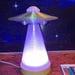 UFO Lamp Space Ship X Files Alien Desk Lamp Table Lamp - Etsy