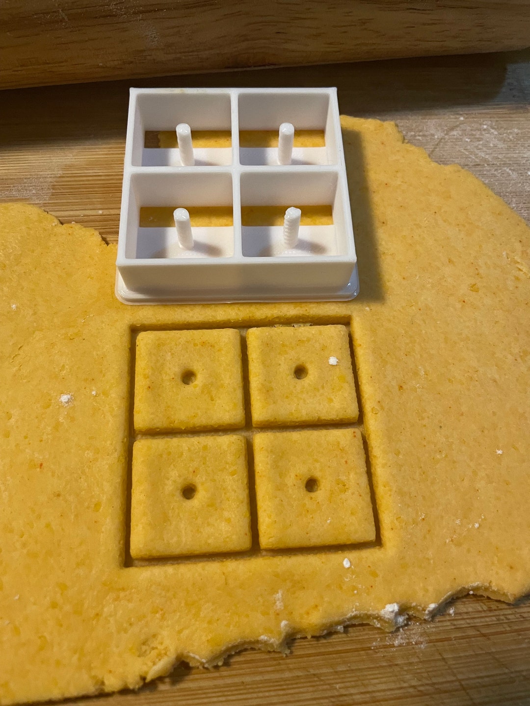 Square Cracker Cutter Cheese It Cracker Cutter - Etsy