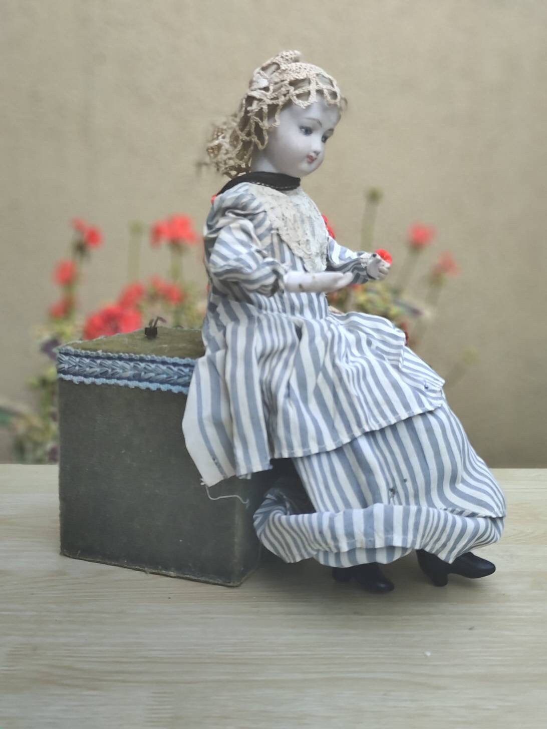 French Fashion Doll Antique Vintage Automata Reproduction Music Box - Etsy