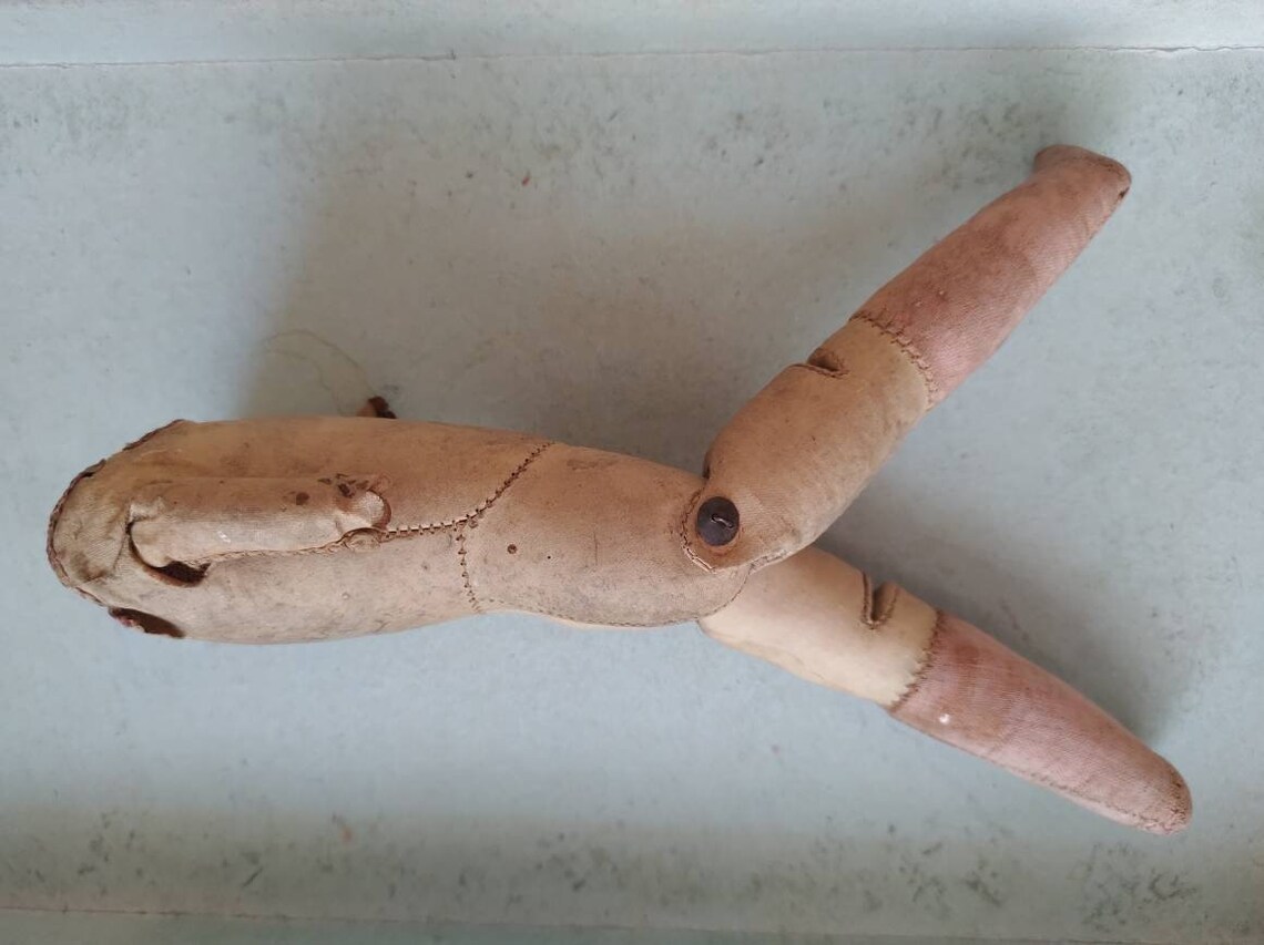 10" Cloth Oil/ Leather Doll Body - Etsy