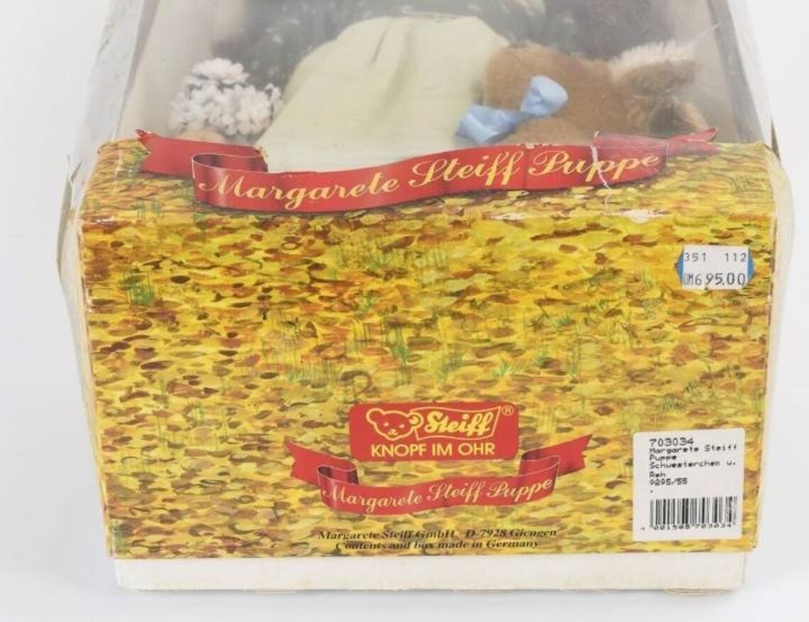 Margaret Steiff Doll Original in Box With Small Deer. - Etsy