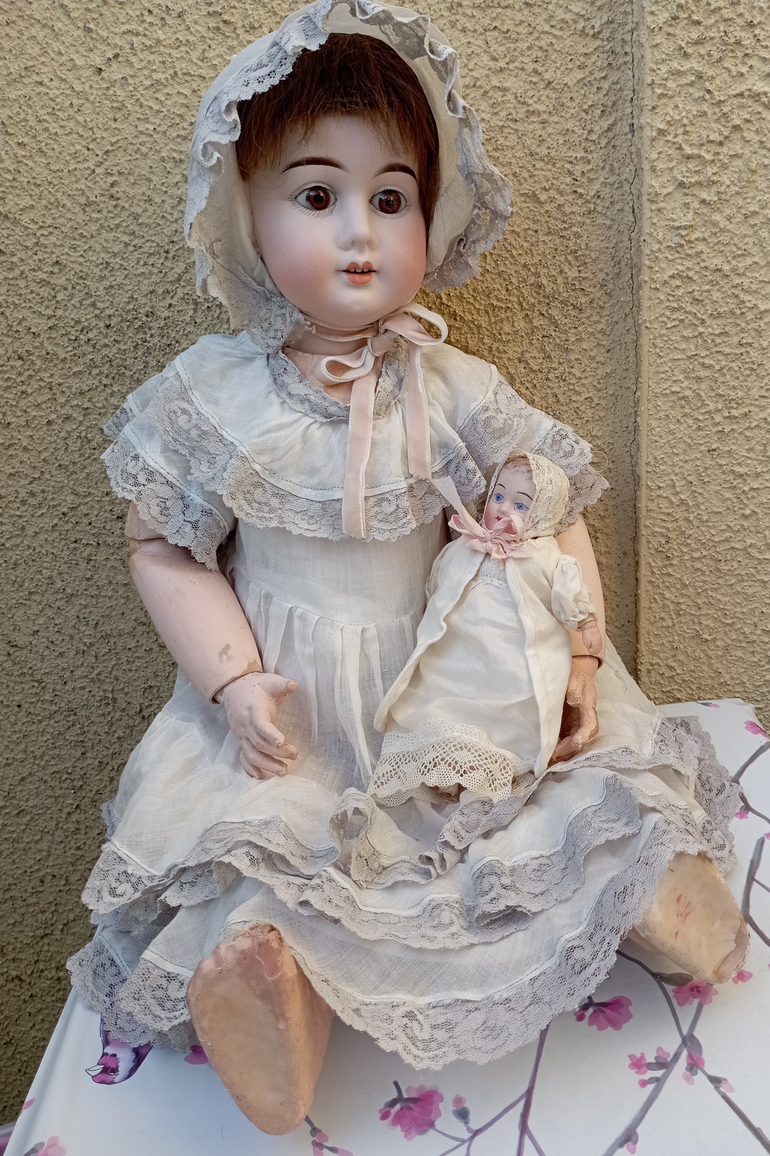 MYSTERY Antique French/ German Doll 25" - Etsy