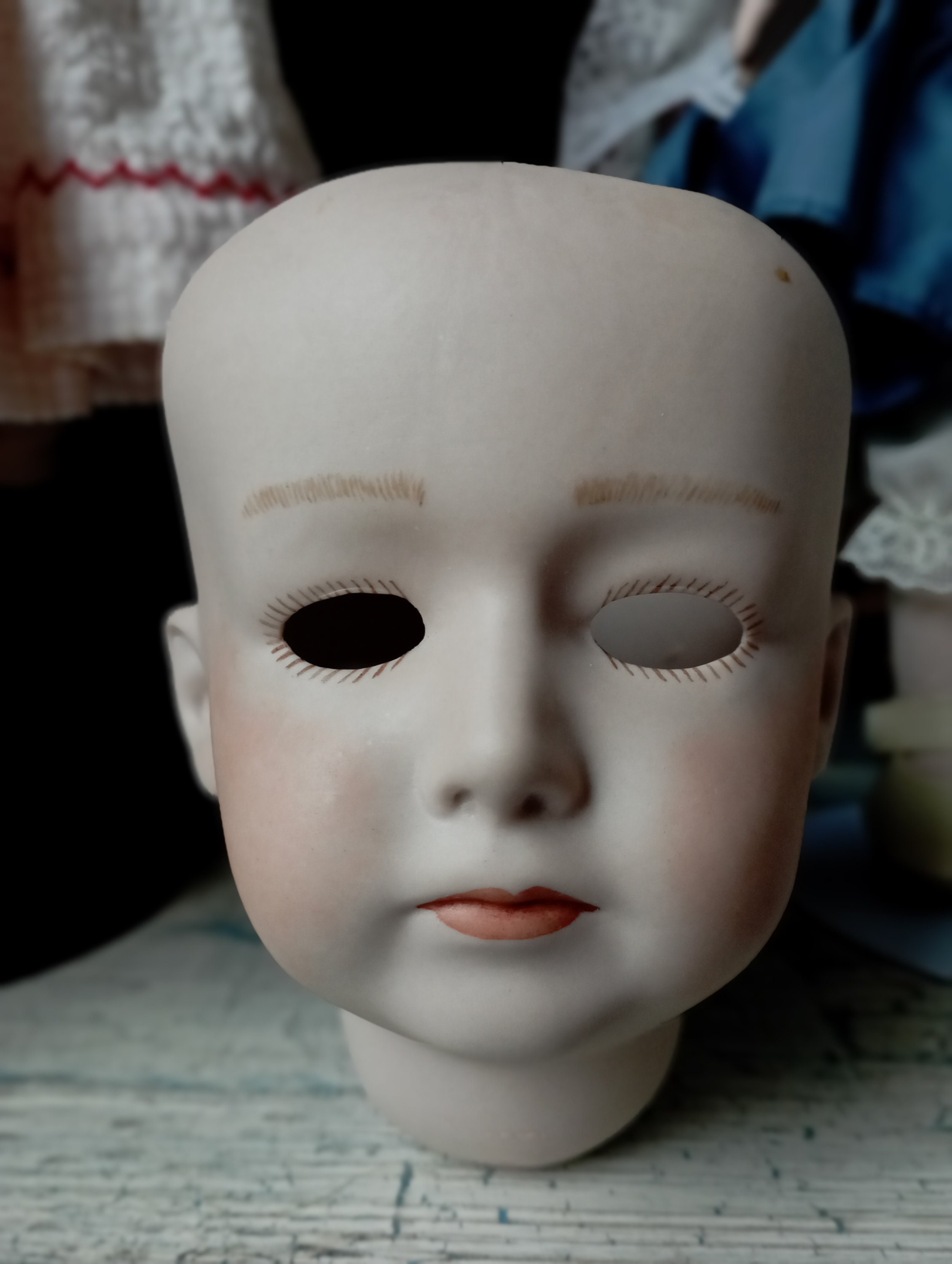 Reproduction Lot of Antique Dolls Heads - Etsy