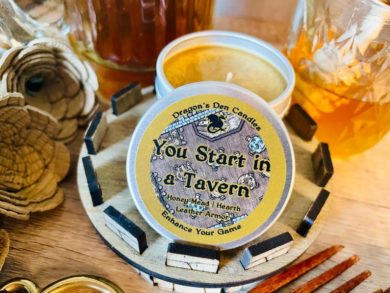 The Campaign 1 Sampler Set | Soy Candle | Dnd Candle | Fantasy | Gamer ...