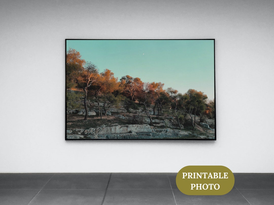 The Deme of Koile Printable Wall Art Athens Greece Wall Art - Etsy