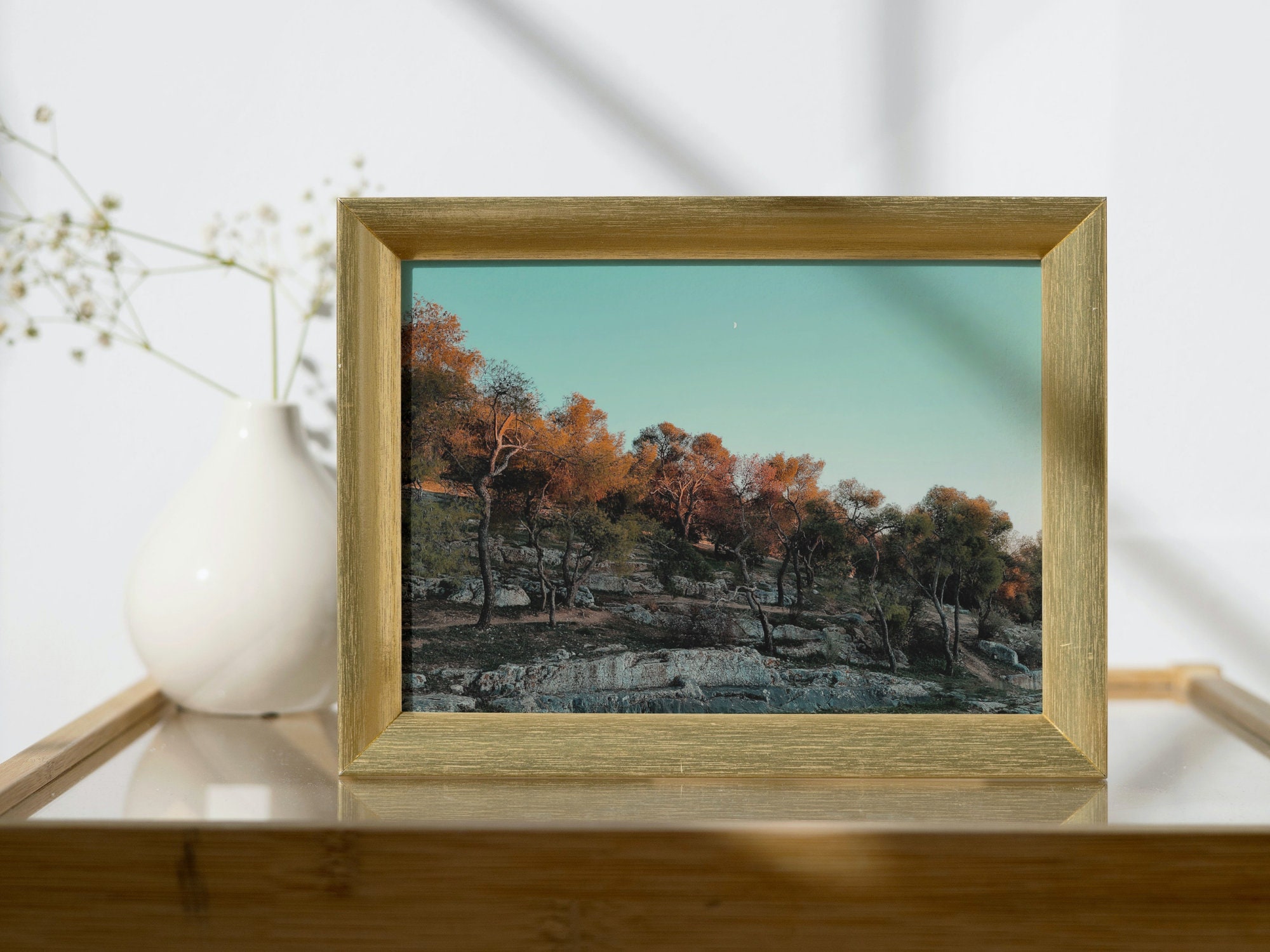 The Deme of Koile Printable Wall Art Athens Greece Wall Art - Etsy