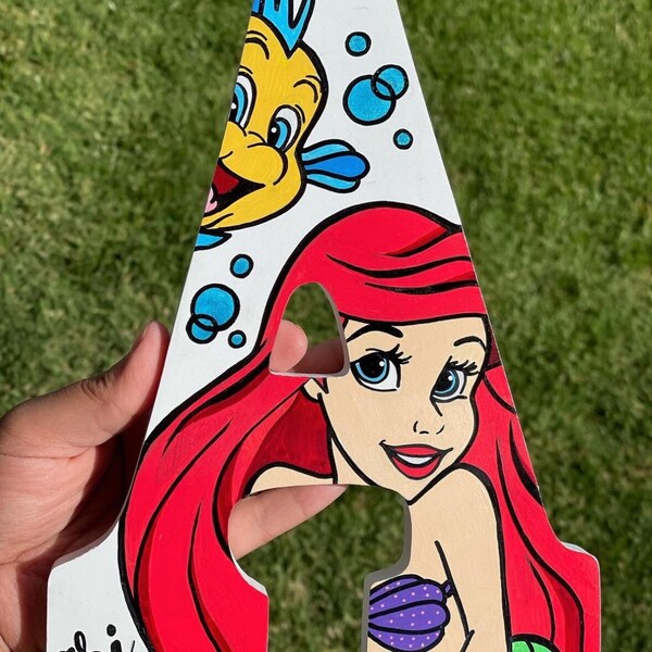 Painted Wood Letters - Etsy