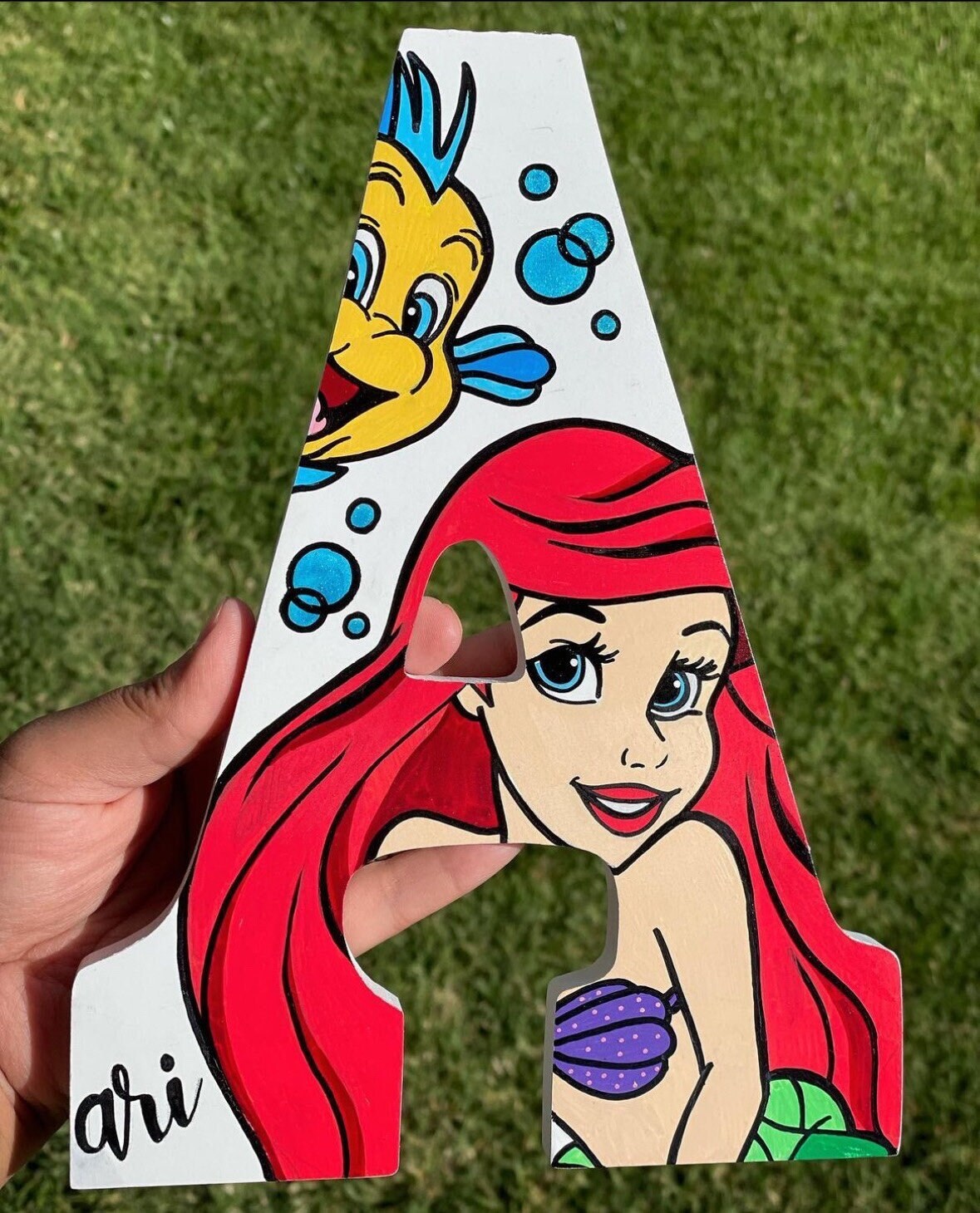 Custom Hand Painted 13 Wood Letters - Etsy