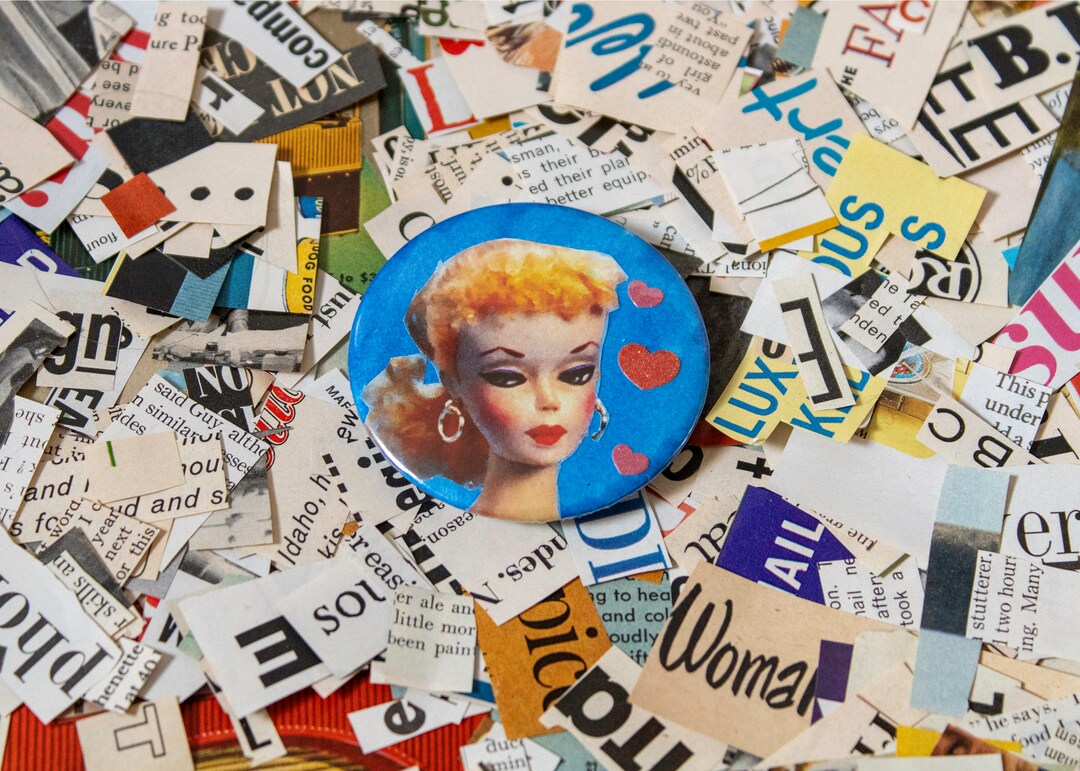 Vintage Barbie Button - Etsy