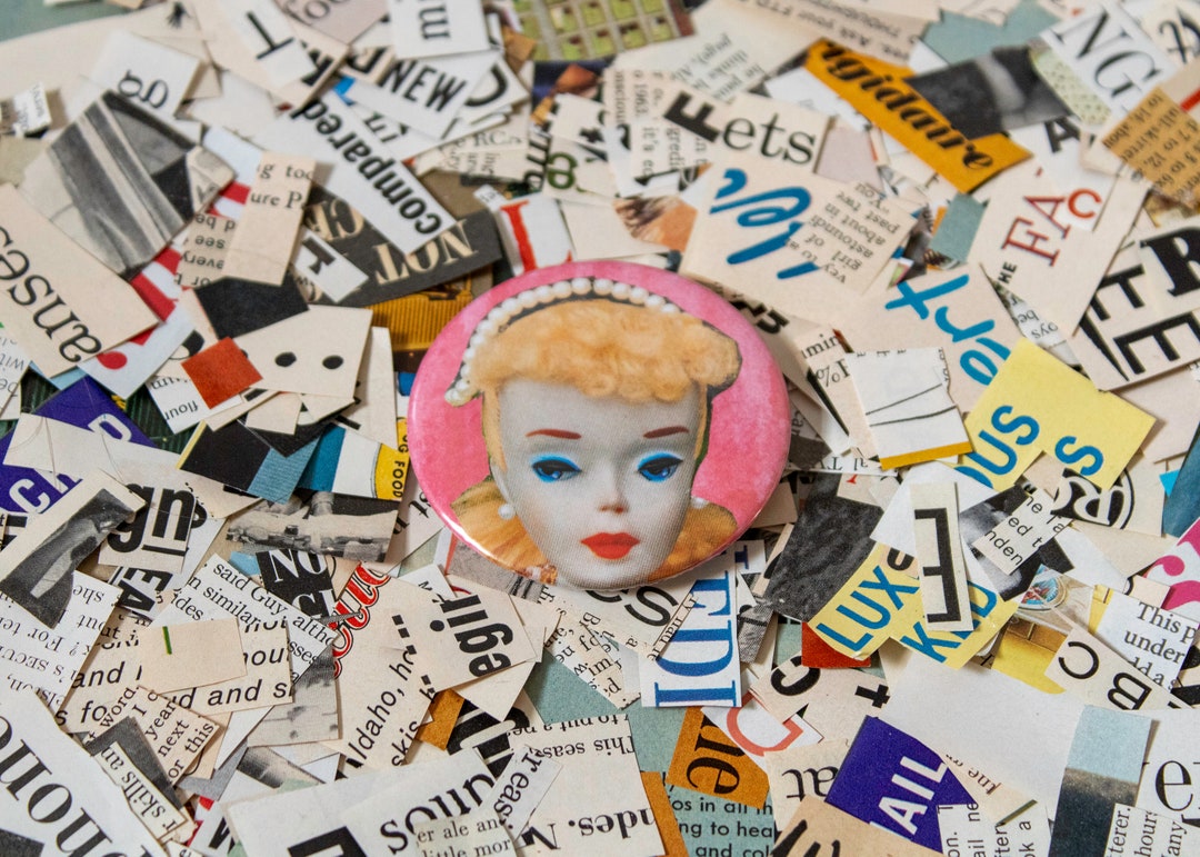 Barbie Button - Etsy