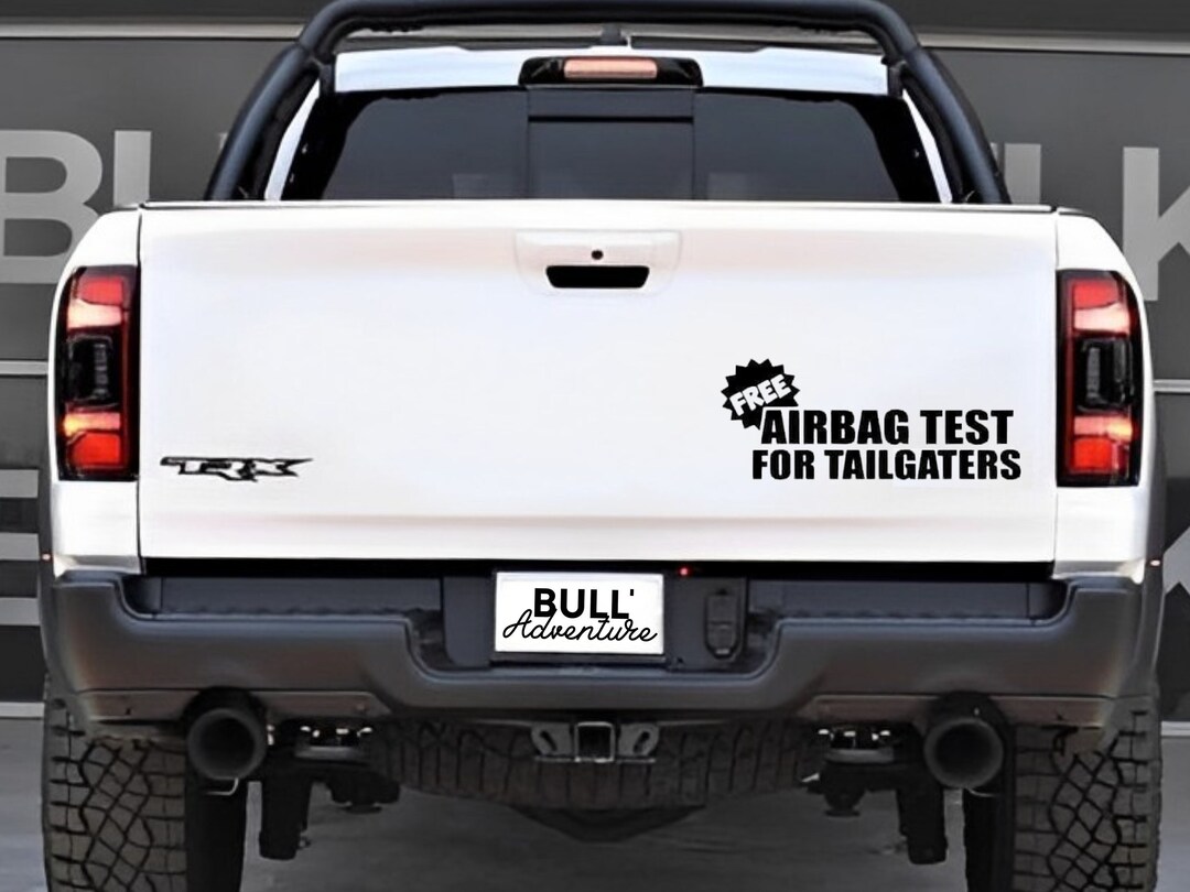 FREE AIRBAG TEST 9 Sizes 59 Colors Car Sticker Various Writing and ...