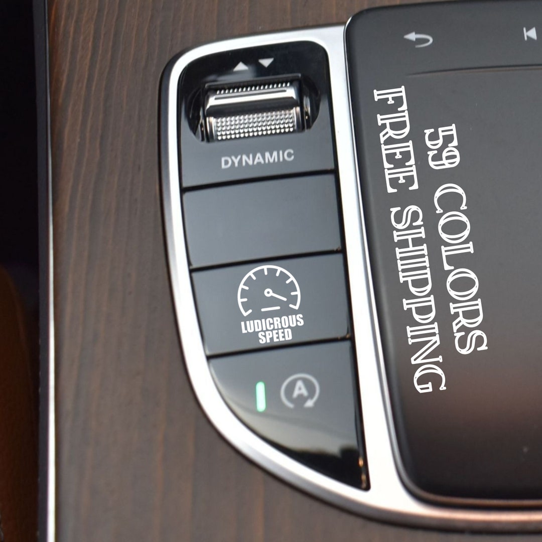 LUDICROUS SPEED 59 Colors Free Shipping Universal Fit Car Sticker ...