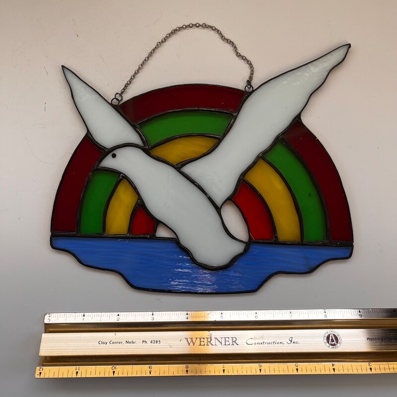 Stained Glass Dove - Etsy