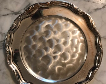 Home Décor Vintage Mid Century Modern Large Circular WMF IKORA EP Brass ...