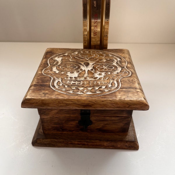 Wooden Skulls - Etsy