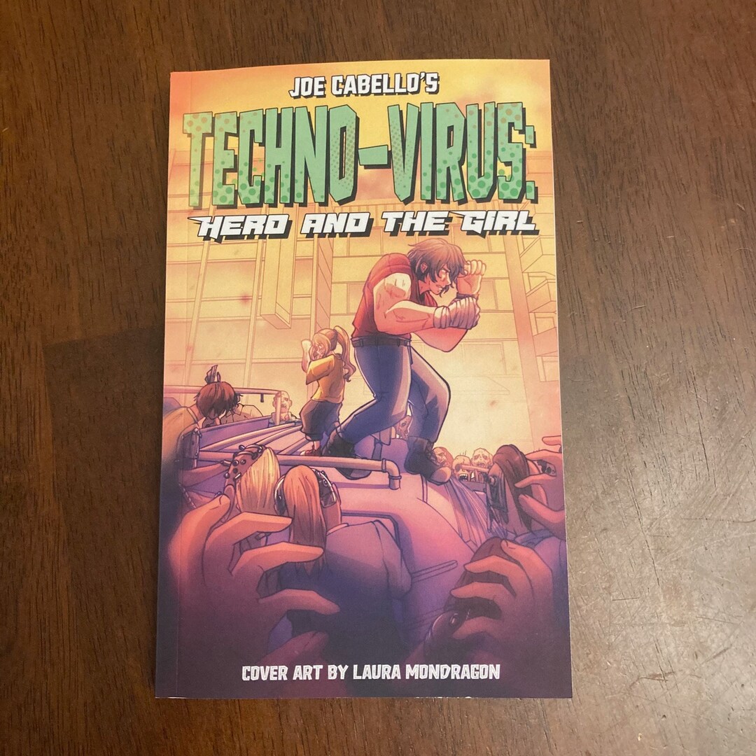 Techno-virus: Hero & the Girl - Superhero Horror Noir Novel - Etsy