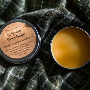 All-natural Leather Conditioner + Waterproofing | Non-toxic Boot Balm ...