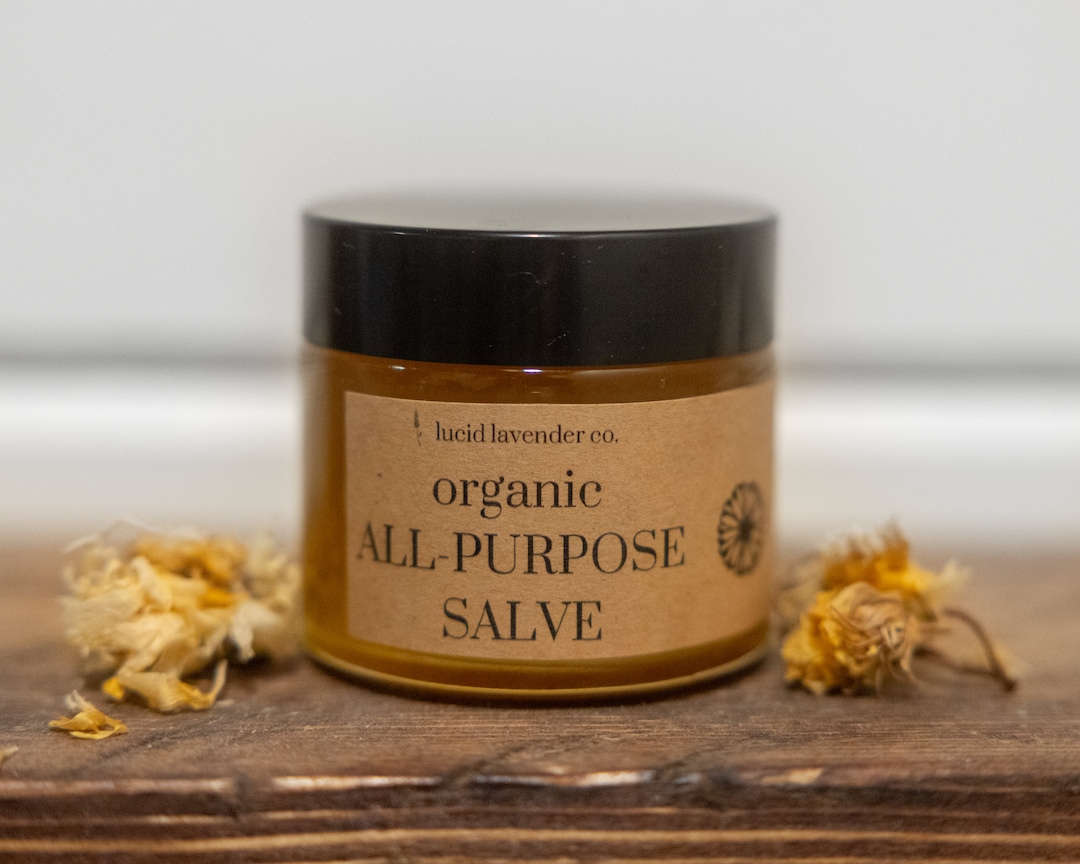 Organic All-purpose Salve | Natural Skin Balm | Herbal Ointment - Etsy
