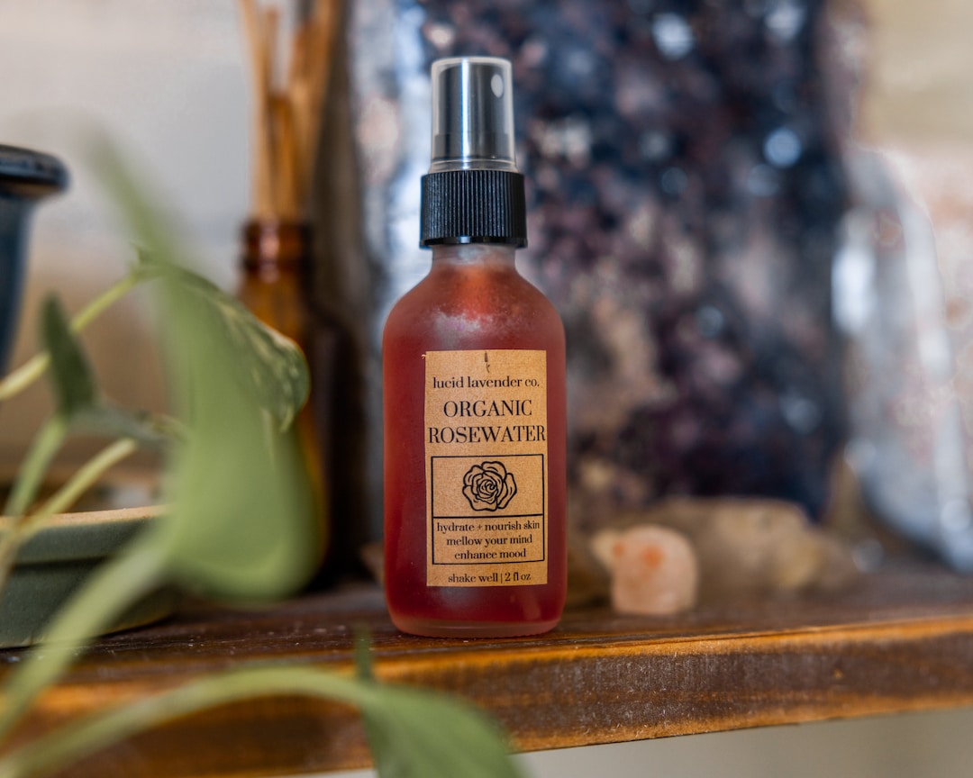 Organic Rose Water | Hydration Mist | Natural Face Spray - Etsy