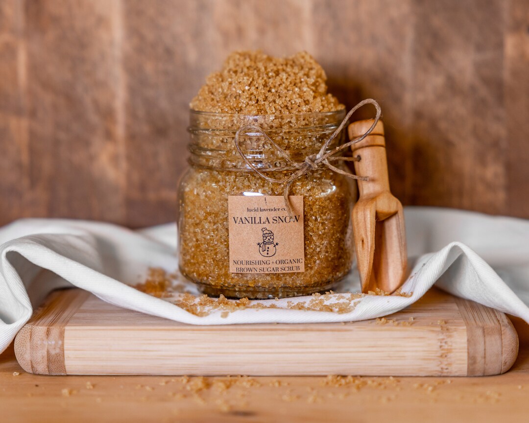Organic Winter Body Scrub Natural Holiday Body Polish Exfoliator ...