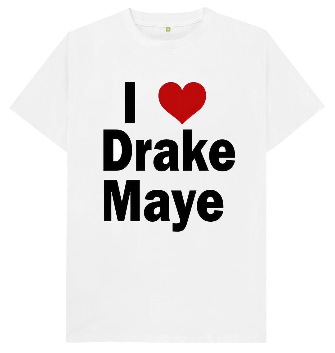 I Love Drake Maye T Shirt - Etsy
