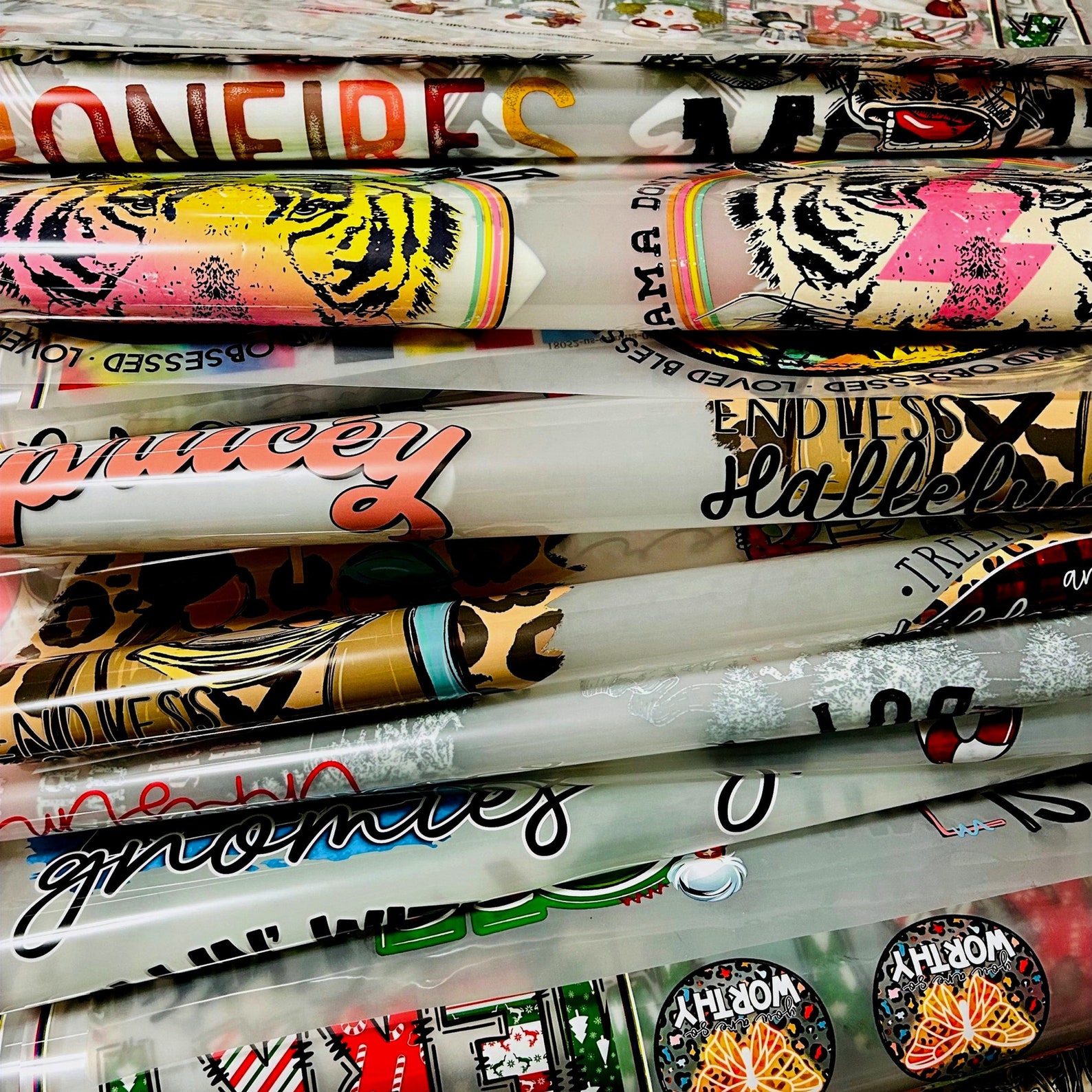 Custom DTF Direct to Film Ready to Press Heat Transfer A6 A5 A4 A3 A2 1 ...